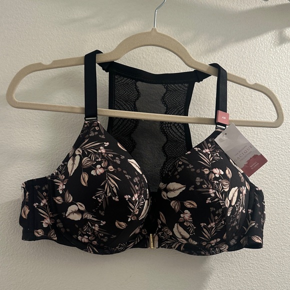 Cacique | Intimates & Sleepwear | Cacique Black Floral Bra | Poshmark